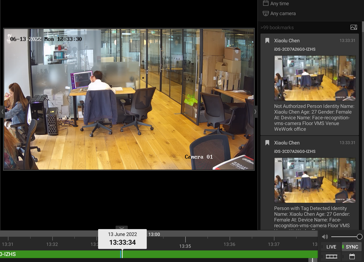 Remark: AI-driven video analytics with realtime event alerts Remark: AI-driven video analytics with realtime event alerts