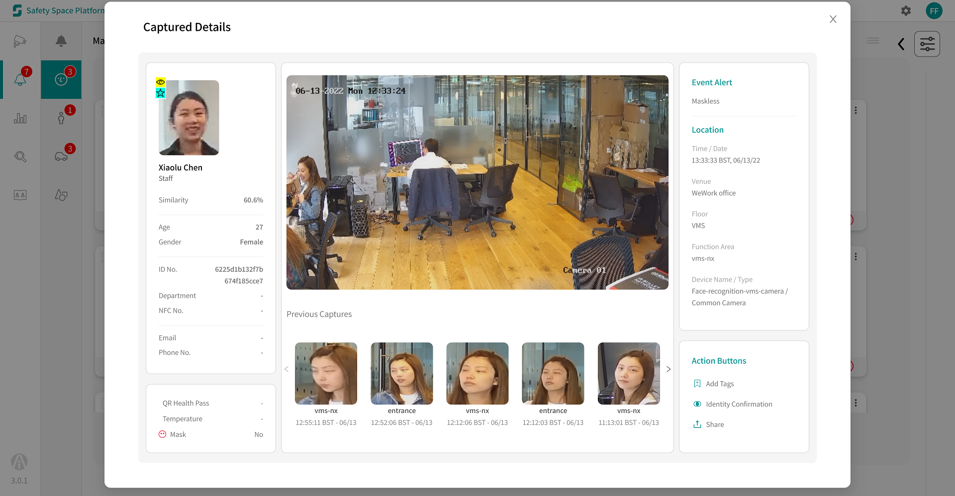 Remark: AI-driven video analytics with realtime event alerts Remark: AI-driven video analytics with realtime event alerts